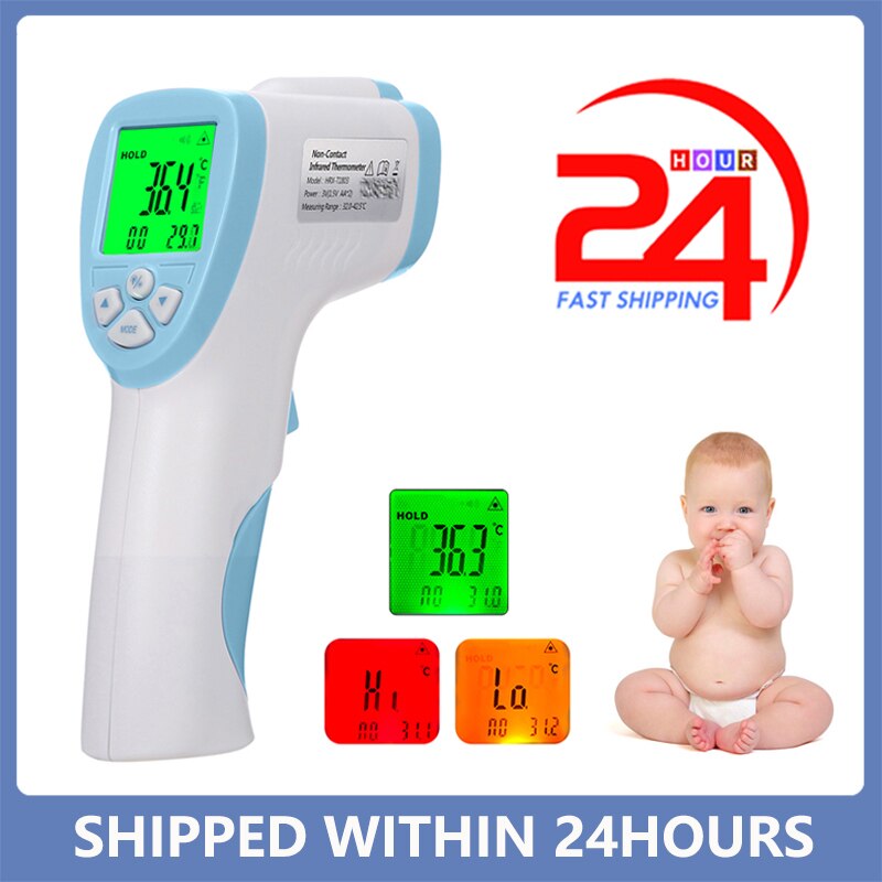 Digital Baby Thermometer Non-contact Infrared IR F... – Grandado