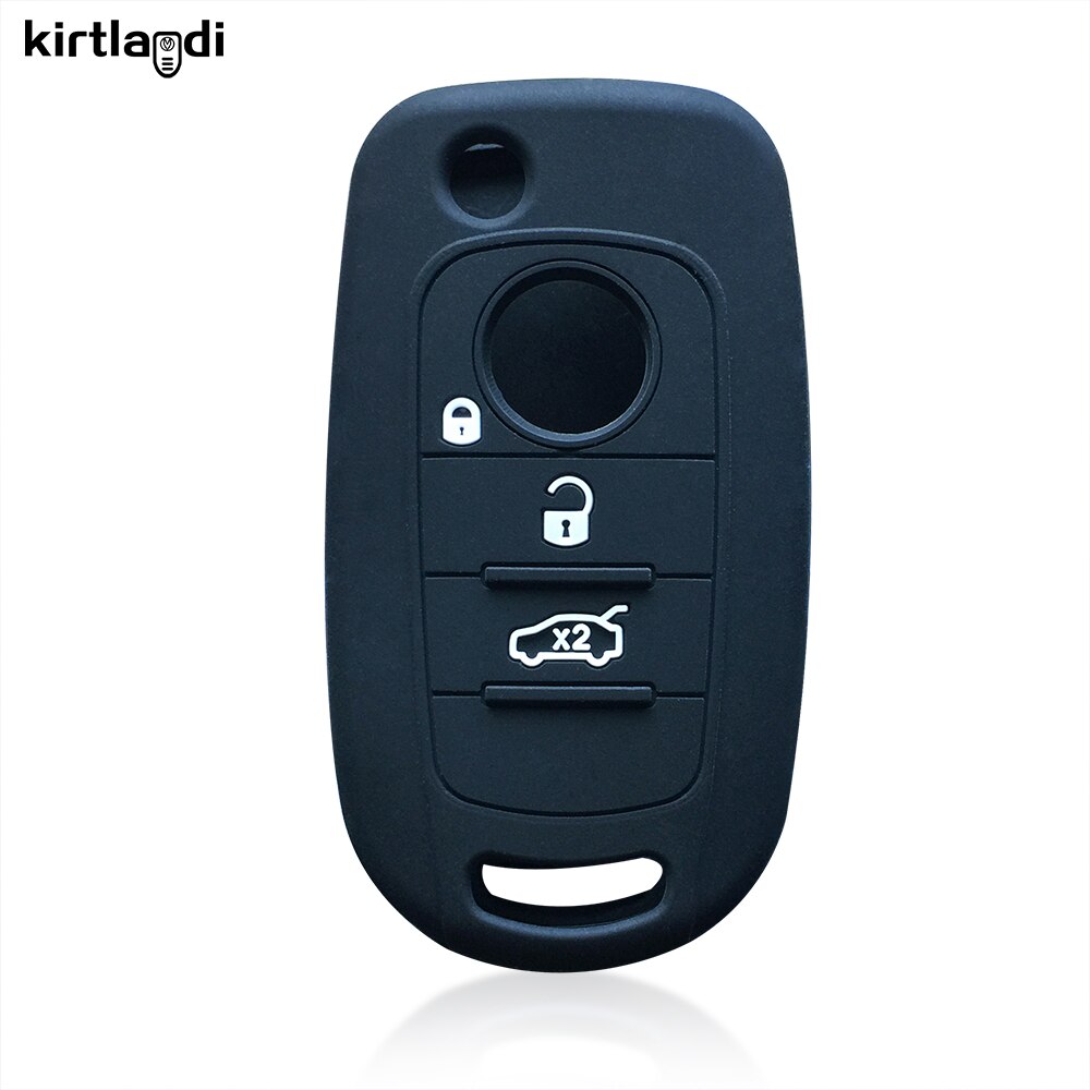 Kirtlandi Silicone Key Case Voor Fiat Tipo 3 Knop ... – Vicedeal