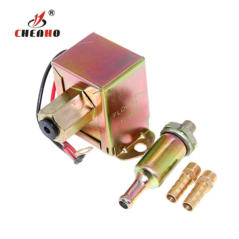 24V red top square electric fuel pump 40107 low pr... – Vicedeal