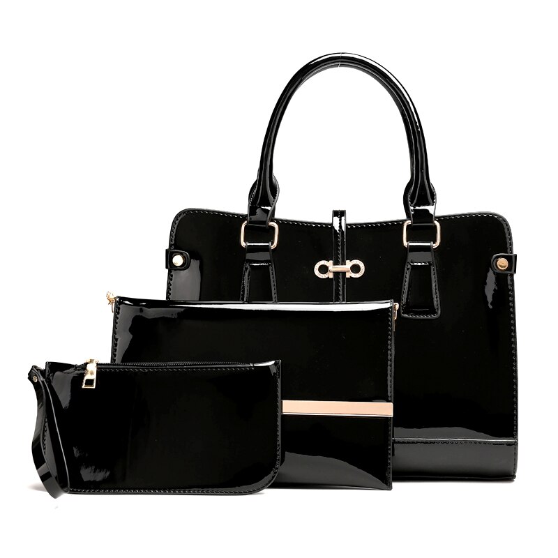OLD TANG Leather 3 In 1 Handbag For Women Sequin S... – Vicedeal