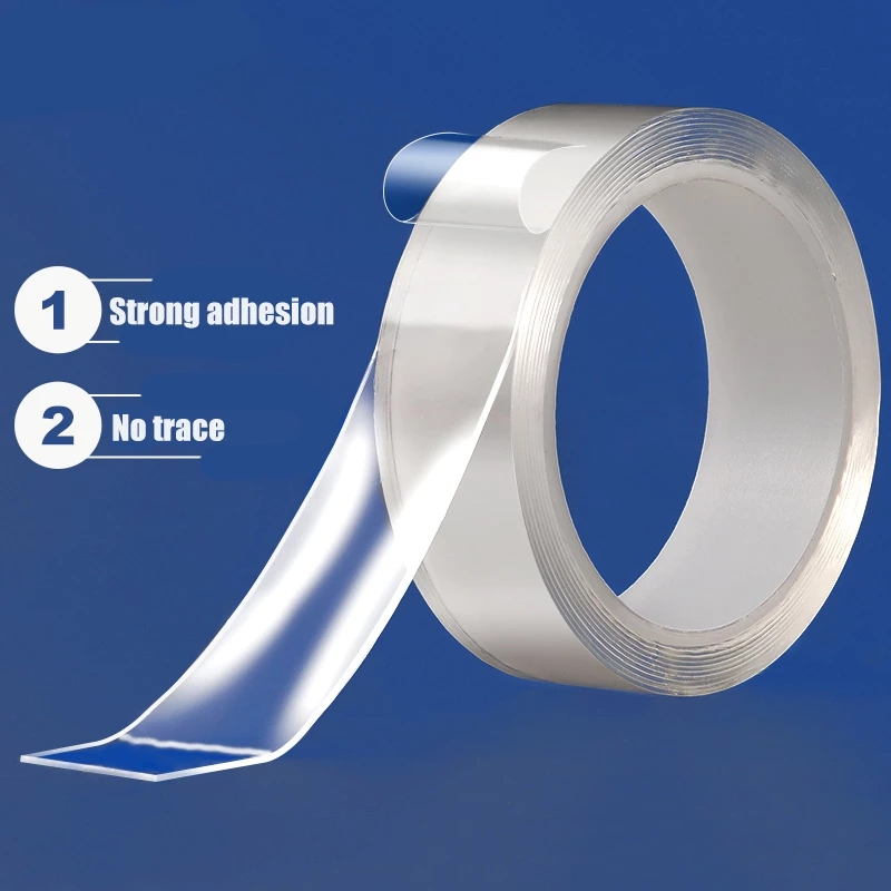Traceless Tape 1/2/3/5m Reusable Double-Sided Adhe... – Grandado
