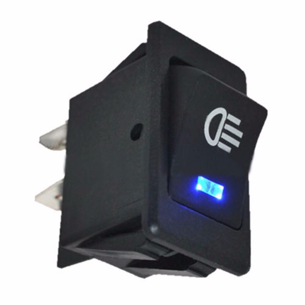 Automobile modification switch Blue LED Rocker Swi... – Grandado