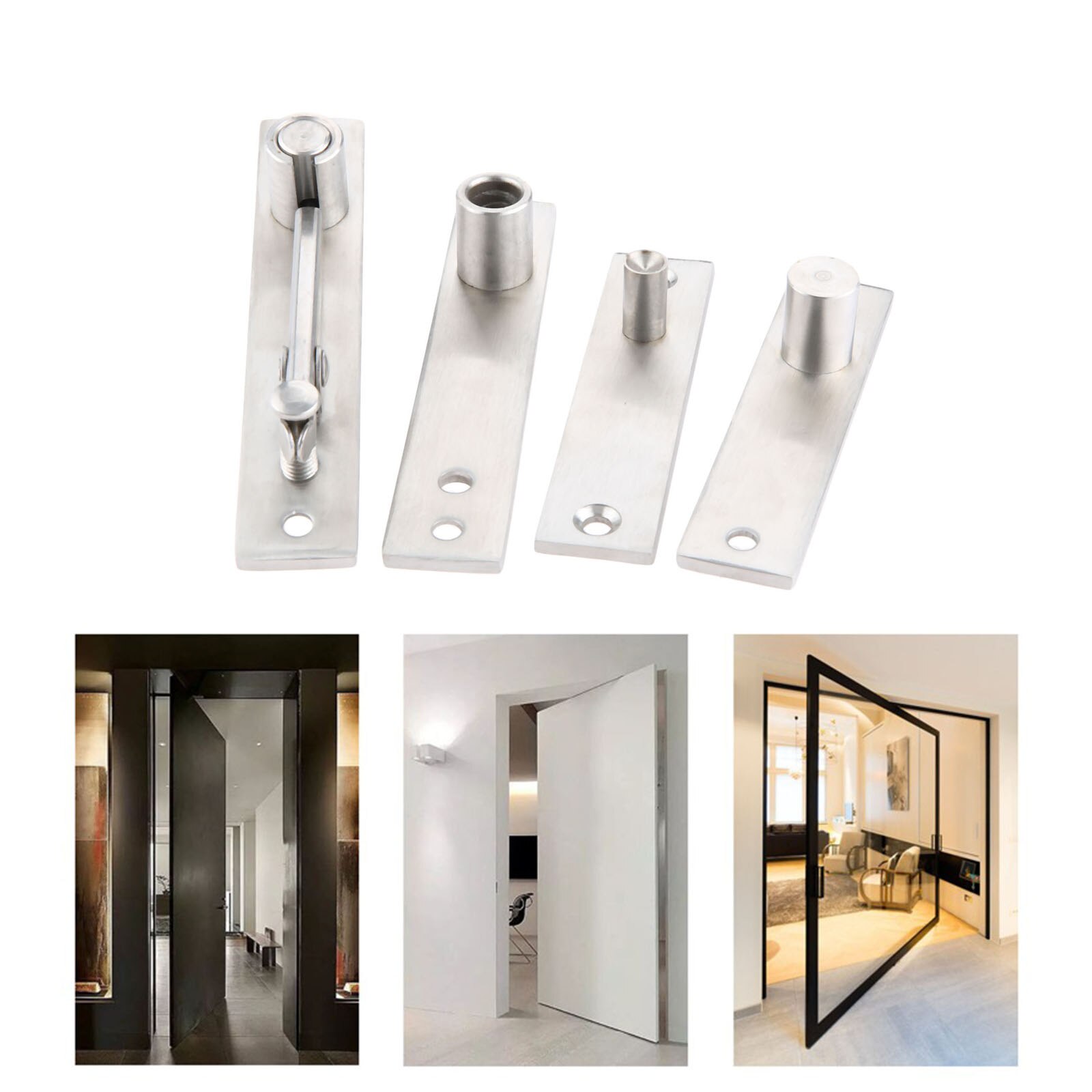DRELD Stainless Steel Door Hinge Wooden Door Hidde... – Vicedeal