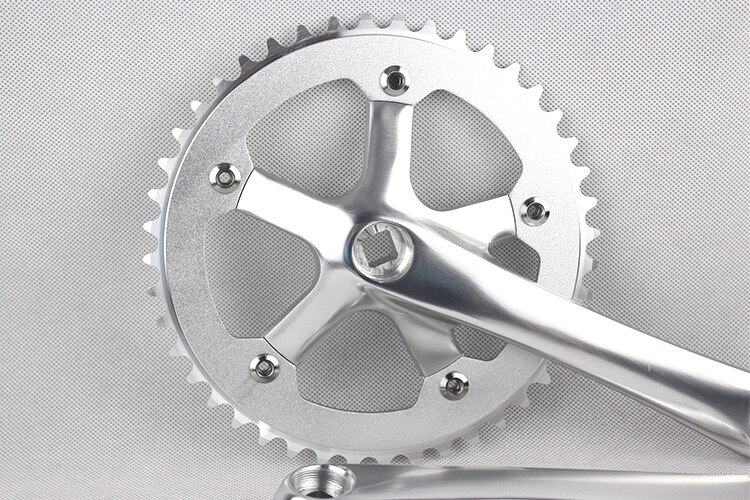 Single speed CNC 44T*170mm 6061-T6 aluminum alloy ... – Grandado