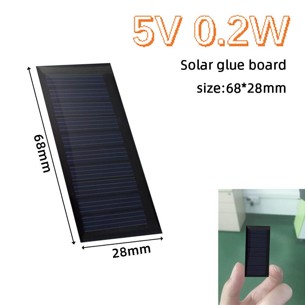 Zonnepaneel 0.2W 1W 1.2W 1.38W 1.4W 1.5W 1.8W Zonn... – Vicedeal