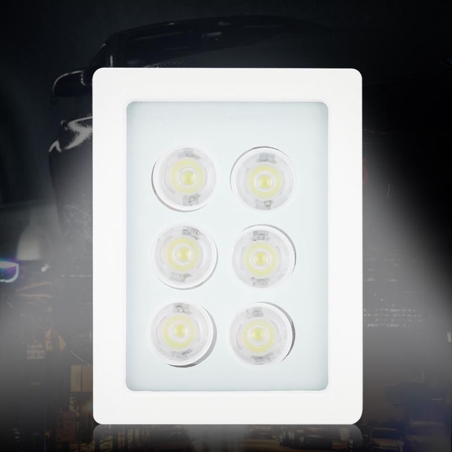 DC12V 6 LEDs White Fill Light IP66 Automatic Senso... – Grandado