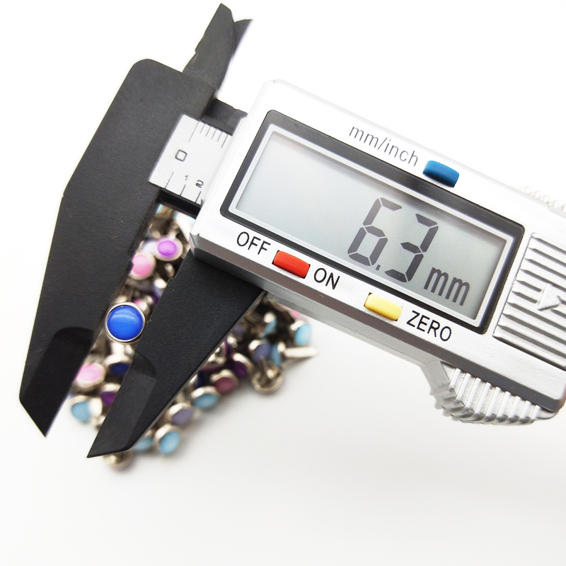 50 unids/pack 6,5mm epóxico clavitos para bricolaje mezclar Color ...