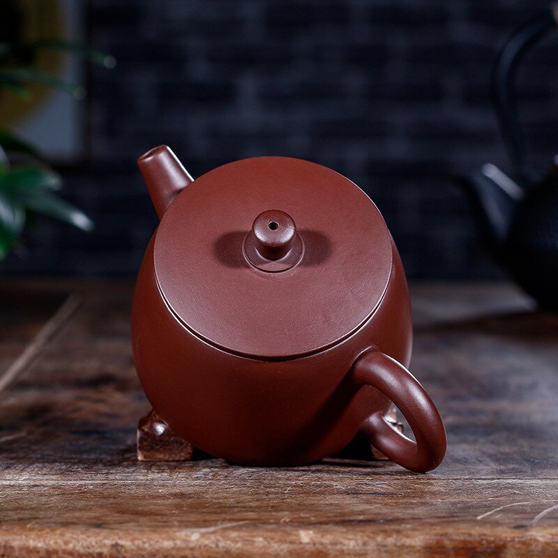 Well Yixing Dark-red Enameled Pottery Teapot Zizhu... – Grandado