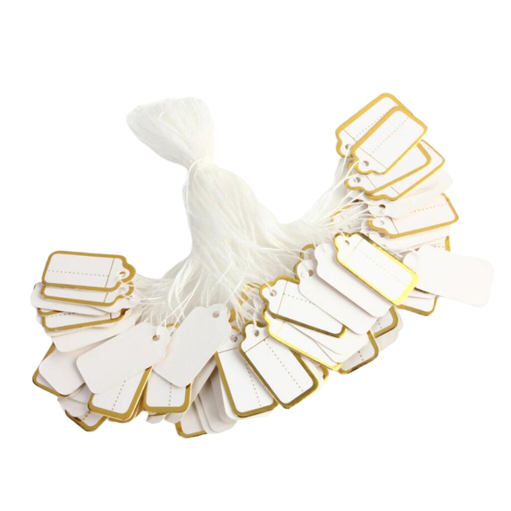Jewellery Ring Labels Price Tags Tie On White Stru... – Vicedeal