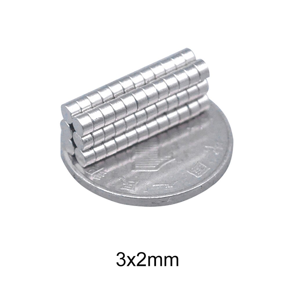 100~5000pcs 3*2 Strong Round magnet 3mm x 2mm Rare... – Grandado