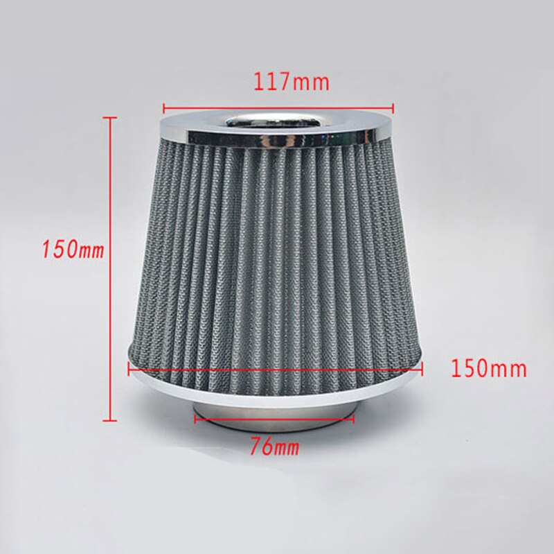 1Pc 86Mm 76Mm Universele Auto Luchtfilter Auto Gem... – Grandado