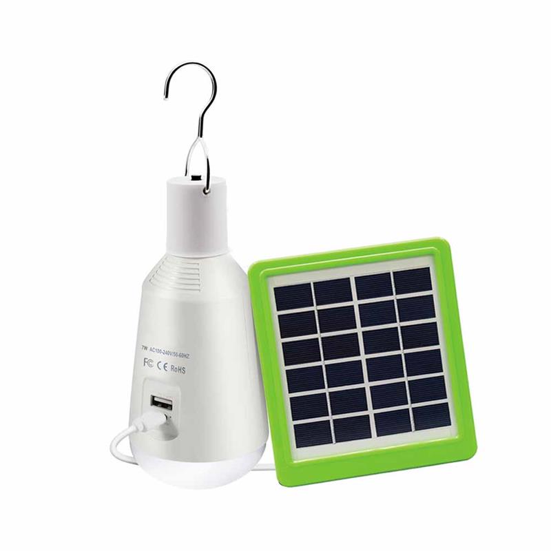 E27 Emergency Bulb + 2W Solar Panels Rechargeable ... – Vicedeal