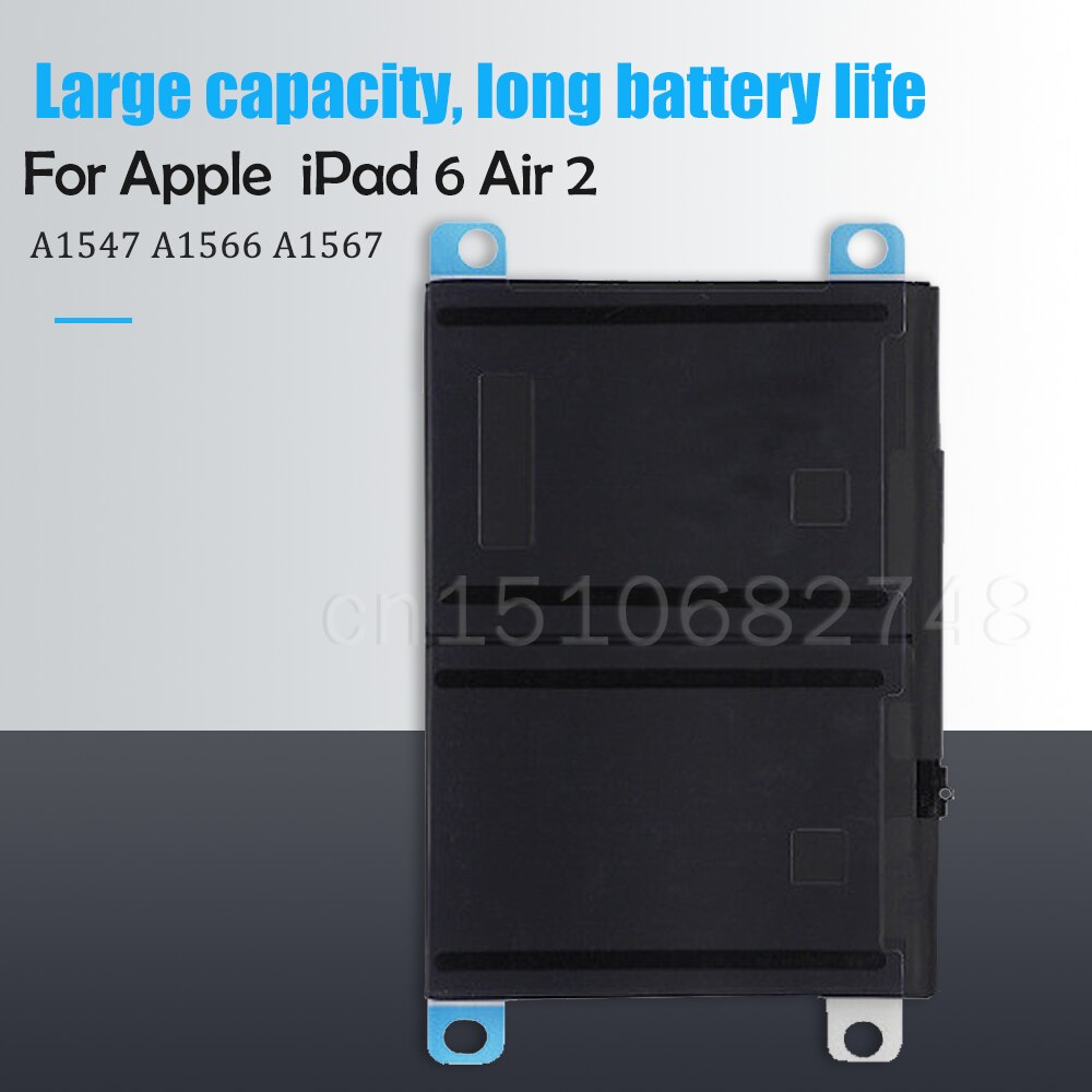 7340mAh Battery For Apple iPad6 iPad 6 Air2 Air 2 ... – Grandado