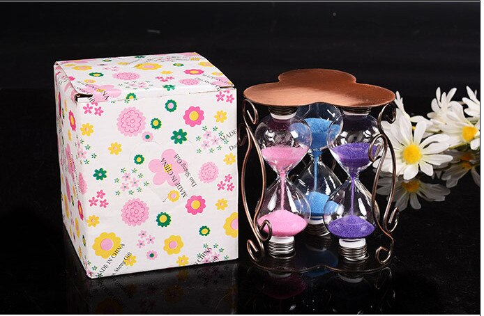 3PCS Alloy Sand Hourglass Timer Countdown Timing S... – Grandado