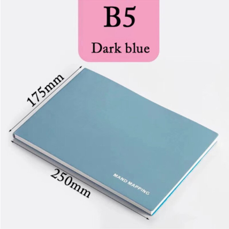 A4/B5 Notebook 200 Mand Mapping Pages Thicken Note... – Vicedeal