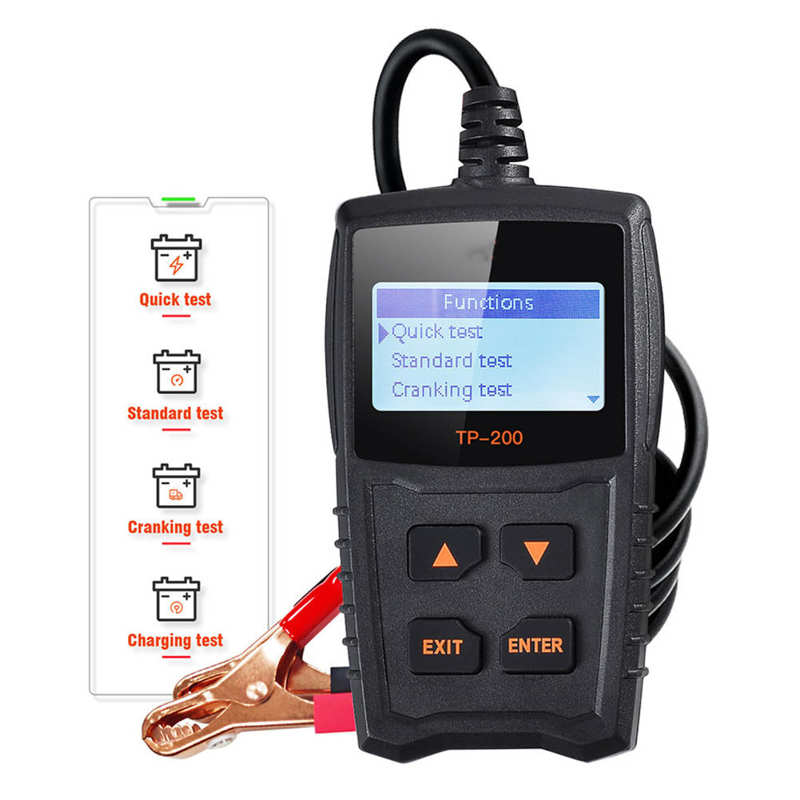 TP-200 12V Battery Tester Diagnostic Scan Analyzer... – Vicedeal