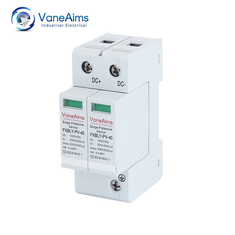 Surge Protective Device SPD DC1000V 2P20~40KA Low-... – Grandado