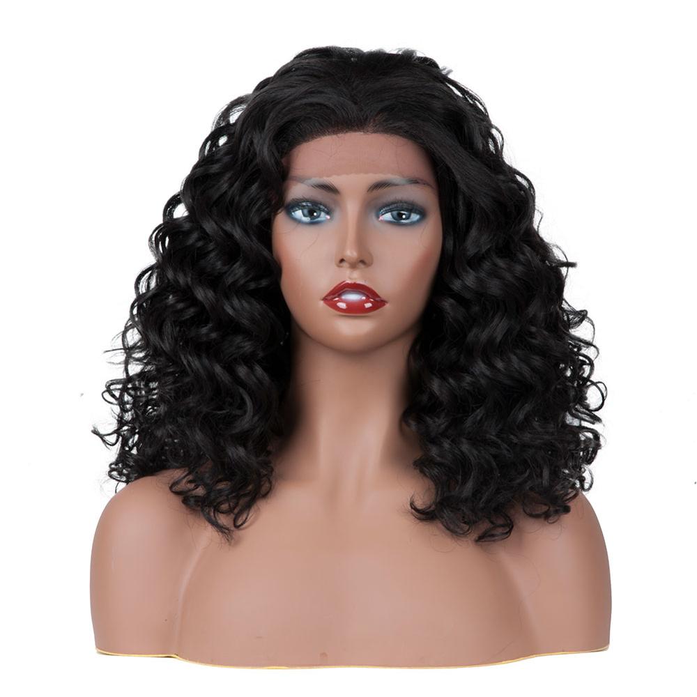 JINGFA Curly Wig Deep Curl Hair Wigs For Black Wom... – Grandado