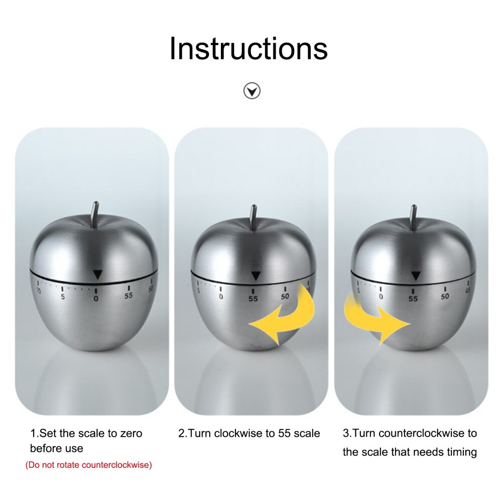 Mechanical Alarm Clock Baking Cooking Tools Kitche... – Grandado