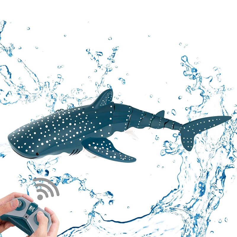 2.4G RC Simulation Shark Toys 4CH Waterproof Elect... – Grandado
