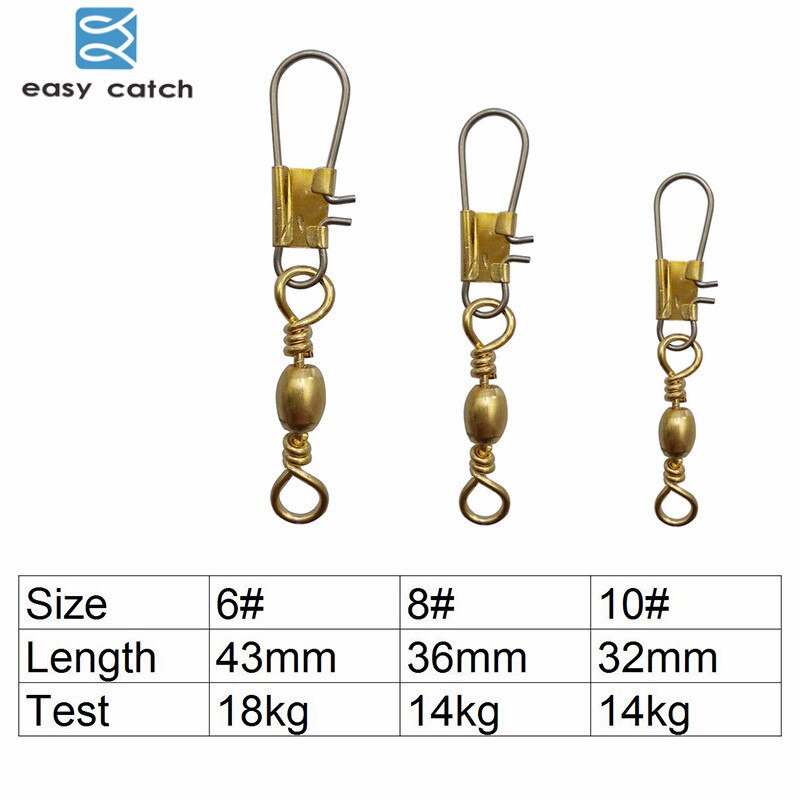 Einfach Fangen 30 stücke Barrel Wirbel Mit Verrieg... – Vicedeal