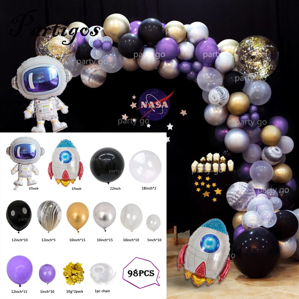 Avocado Green Pink Chrome Metallic Gold Balloon Ga... – Vicedeal