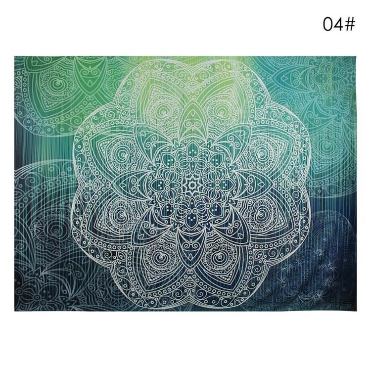 Indian Lotus Flower Tapestry Aubusson Colored Prin... – Grandado