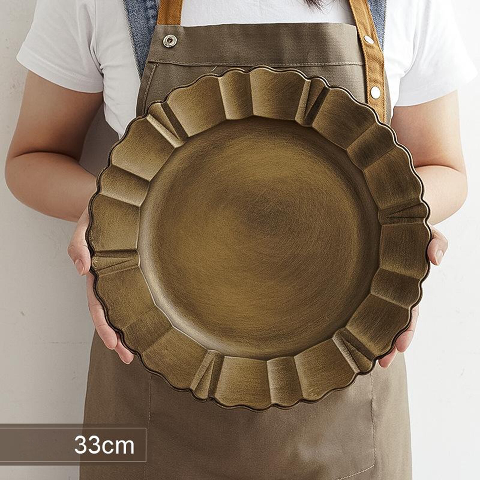 Round Plate Photographing Props Fruit Tray Jewelry... – Vicedeal