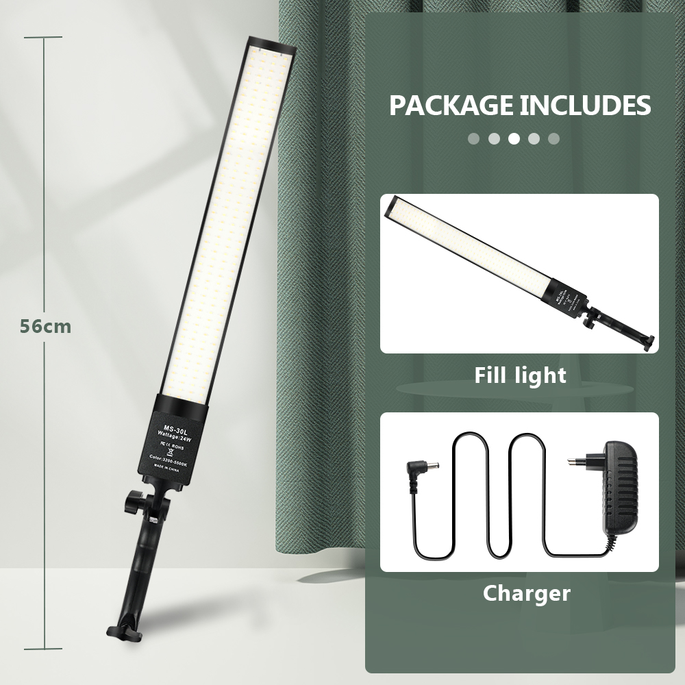 Led Bi-Kleur Vullen Licht Kit Dimbare 3200-5500K F... – Grandado