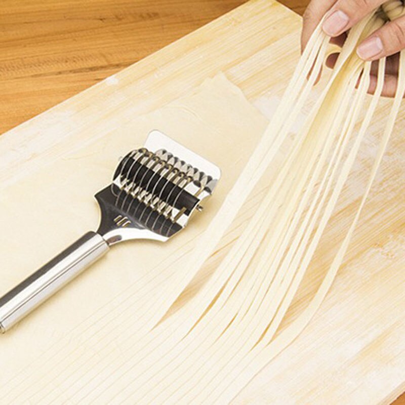 Handleiding Roestvrij Staal Noodle Cut Roller Cutt... – Grandado
