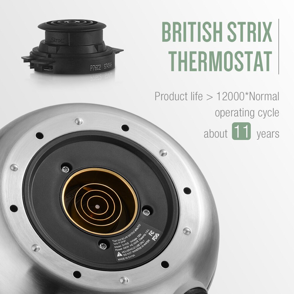 SOULHAND Electric Kettles Pot 1.5L Temperature Con... – Grandado