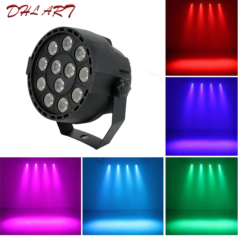 Mini Led Par 12x3w RGBW LED Stage Light Wash 18W 3... – Grandado
