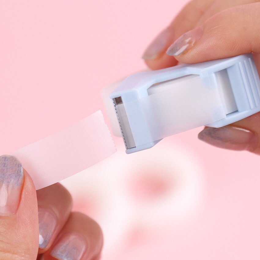 kawaii Transparent Masking Tape Blue/Pink Student ... – Vicedeal