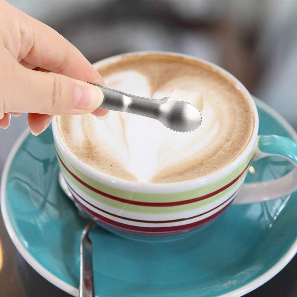 Hoomin rostfritt stål kaffe socker klämma mattång ... – Grandado