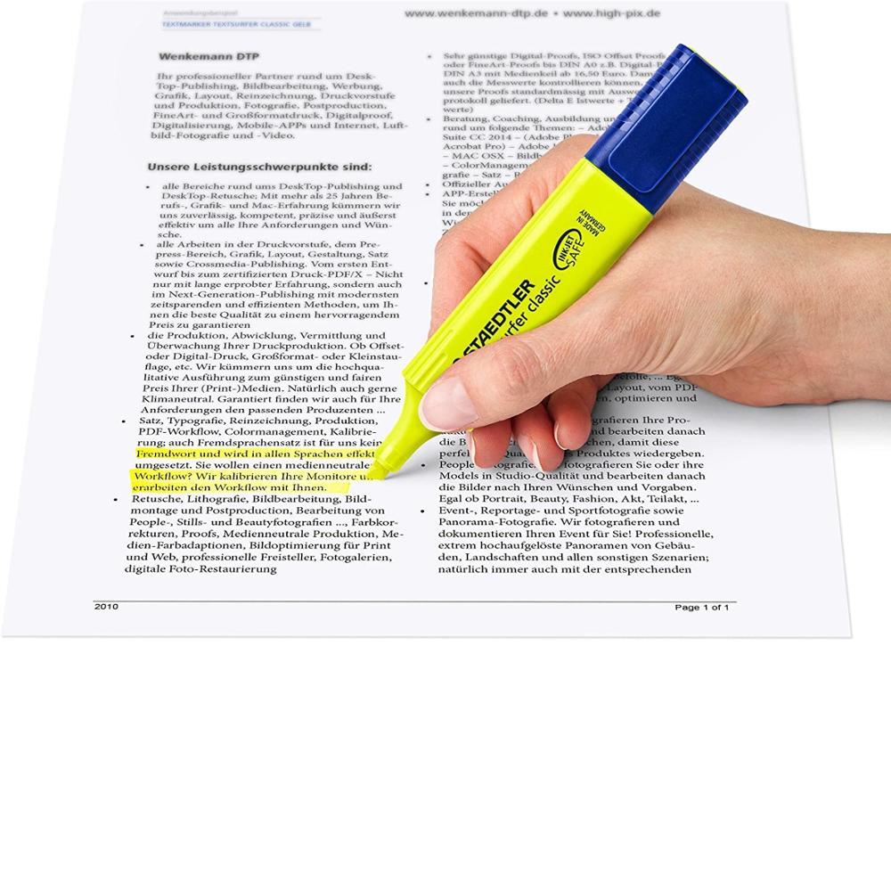 Staedtler textsurfer klassisk 364 highlighter penn... – Grandado