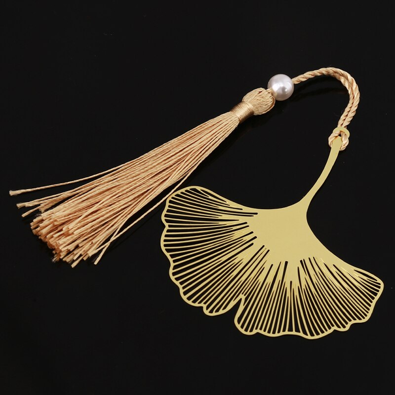 Metal Bookmarks Ginkgo Bookmark Hollow Bookmark Sy... – Vicedeal