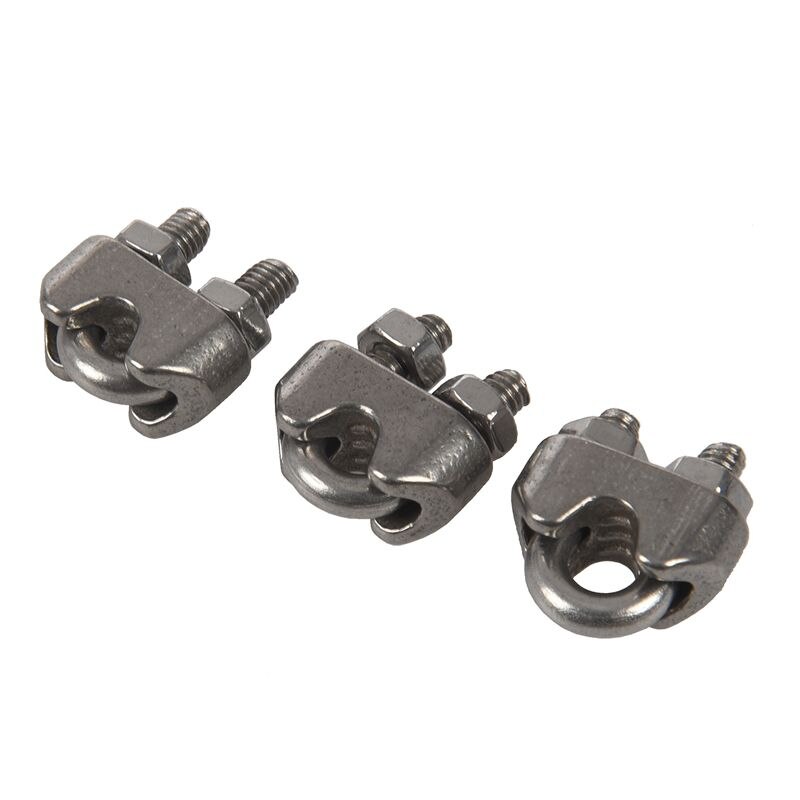 6 Pcs 304 Stainless Steel Saddle Clamp Cable Clip ... – Grandado