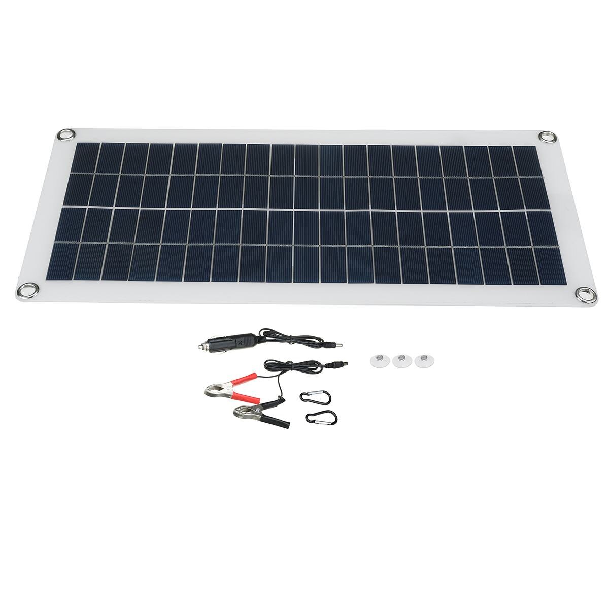 80W Solar Panel Kit 12V Solar Panels With 10/20/30... – Grandado