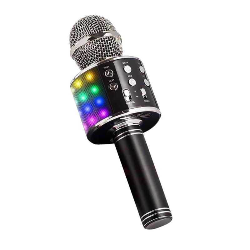4-in-1 LED Wireless bluetooth Karaoke Microphone U... – Grandado