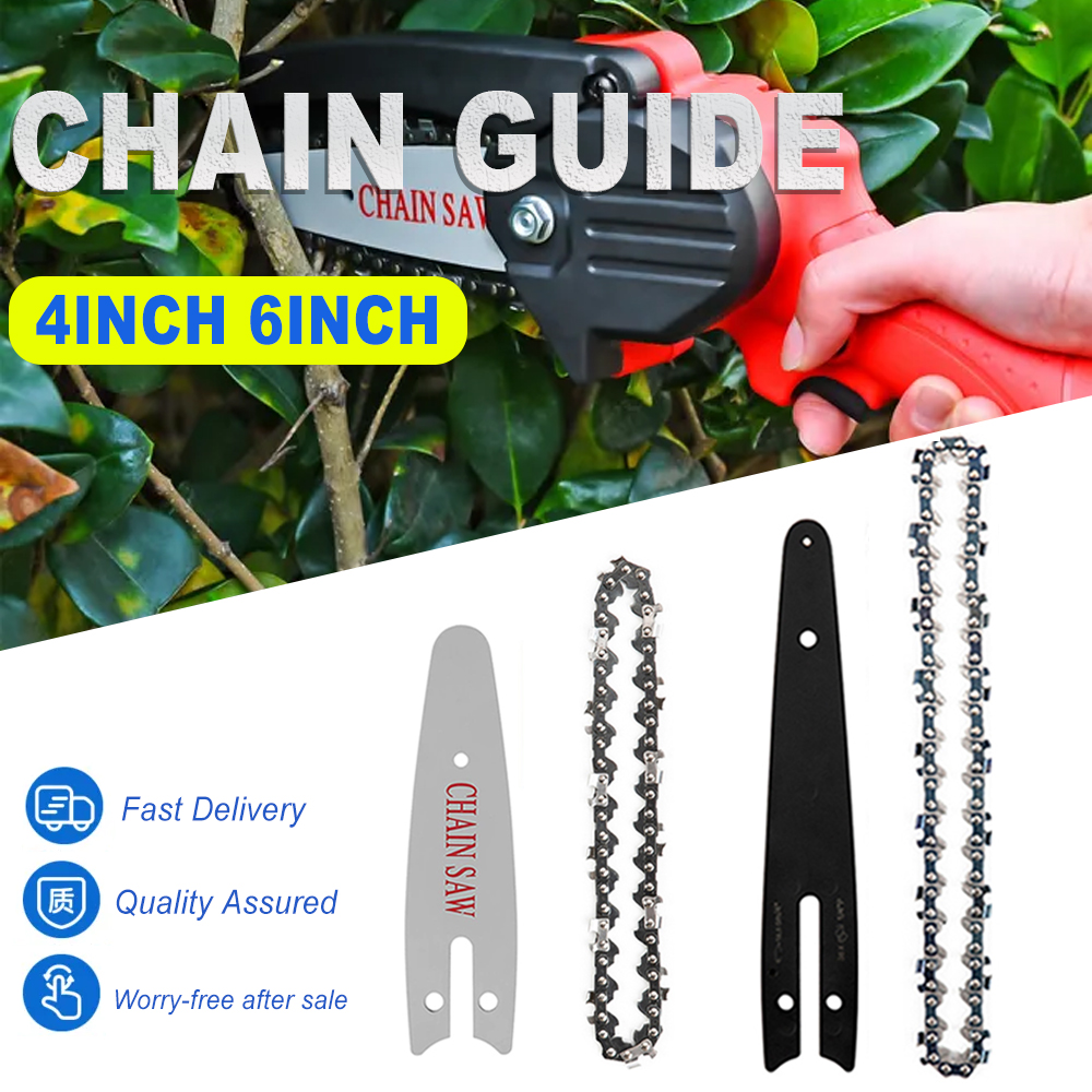 Electric Chain Saw 4/5/6 Inch Guide Plate Chain Co... – Grandado