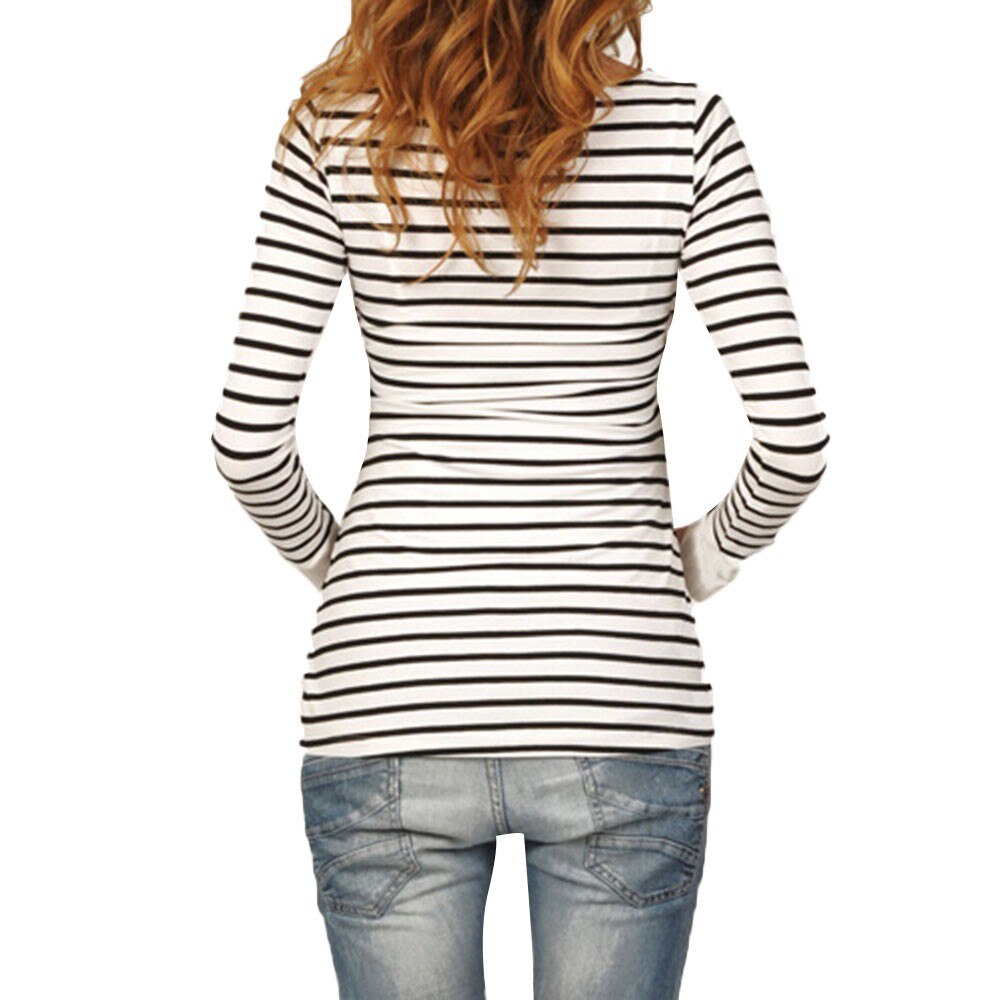 Moederschap T-shirt Vrouwen Mom Zwangere Zogende B... – Grandado