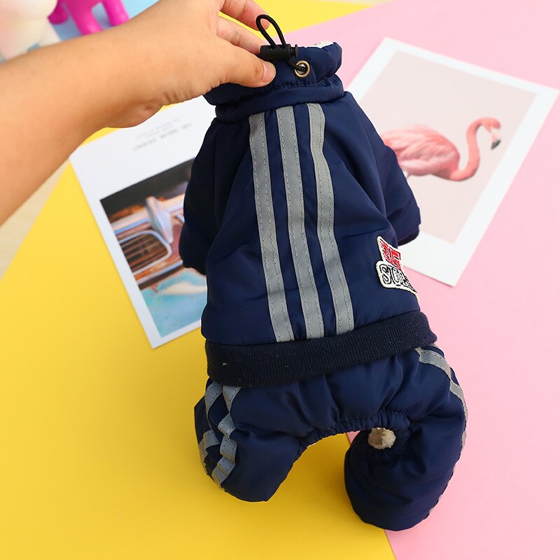 Reflective Dog Clothing Thicken Warm Dog Clothes C... – Grandado