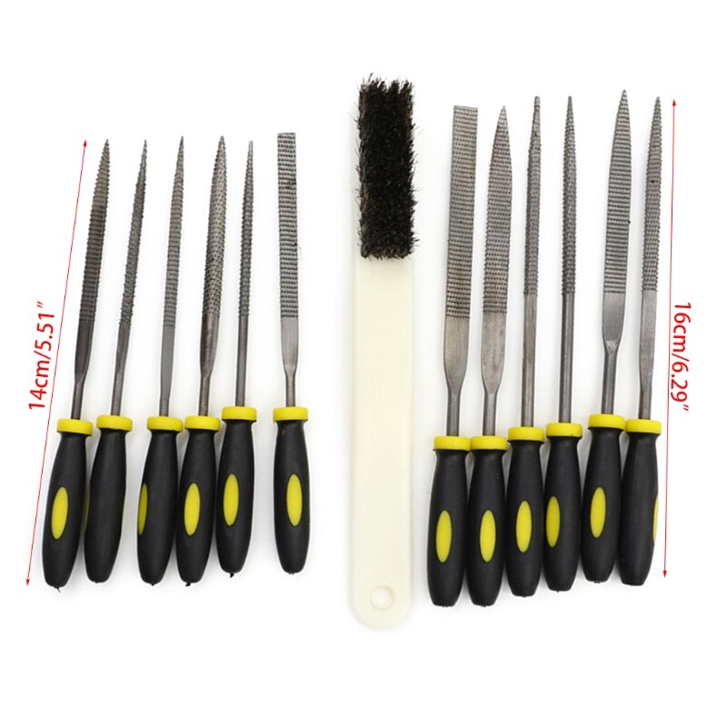 Wood Rasp File Kit 12 Assorted Small Metal Needle ... – Grandado