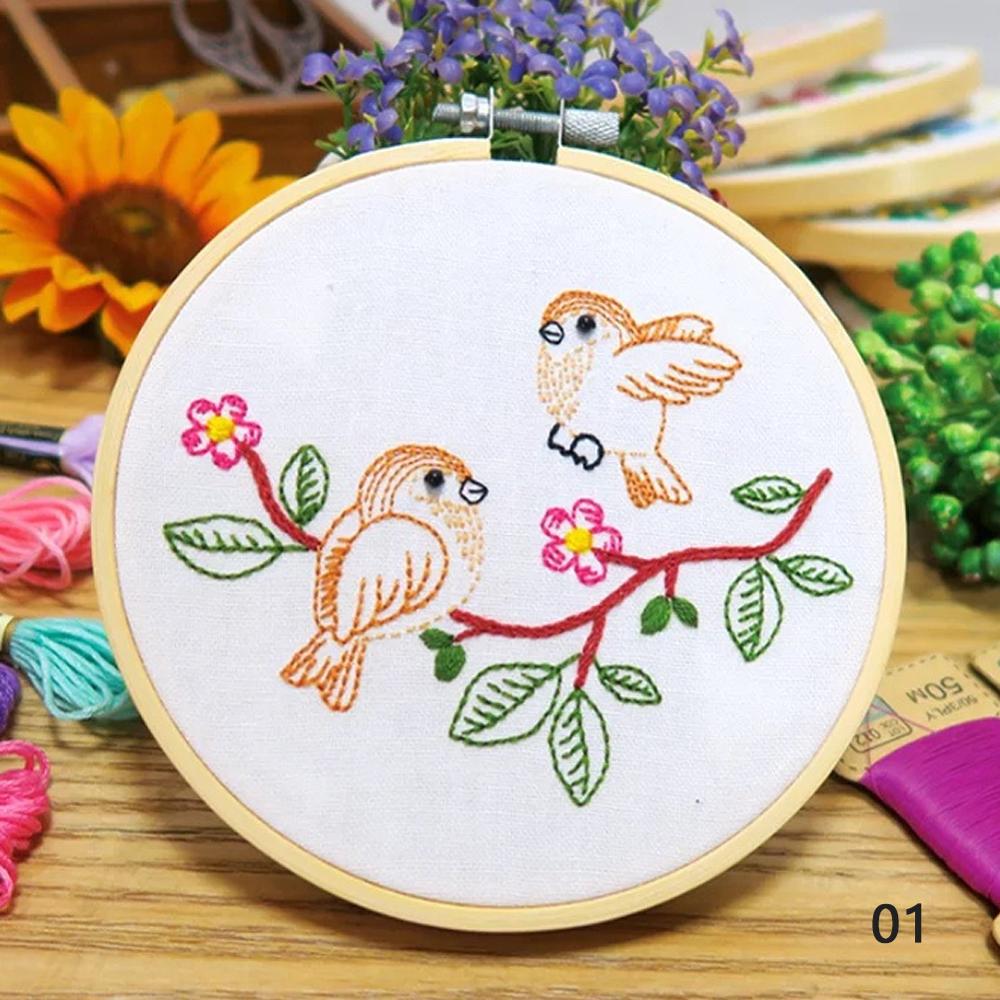 Cute Green Hands DIY Handcraft Beginners Embroider... – Vicedeal