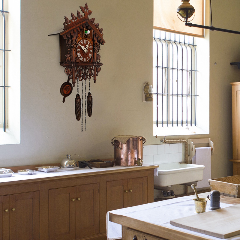 Wooden Hanging Wall Clock Bird Alarm Clock Cuckoo ... – Grandado