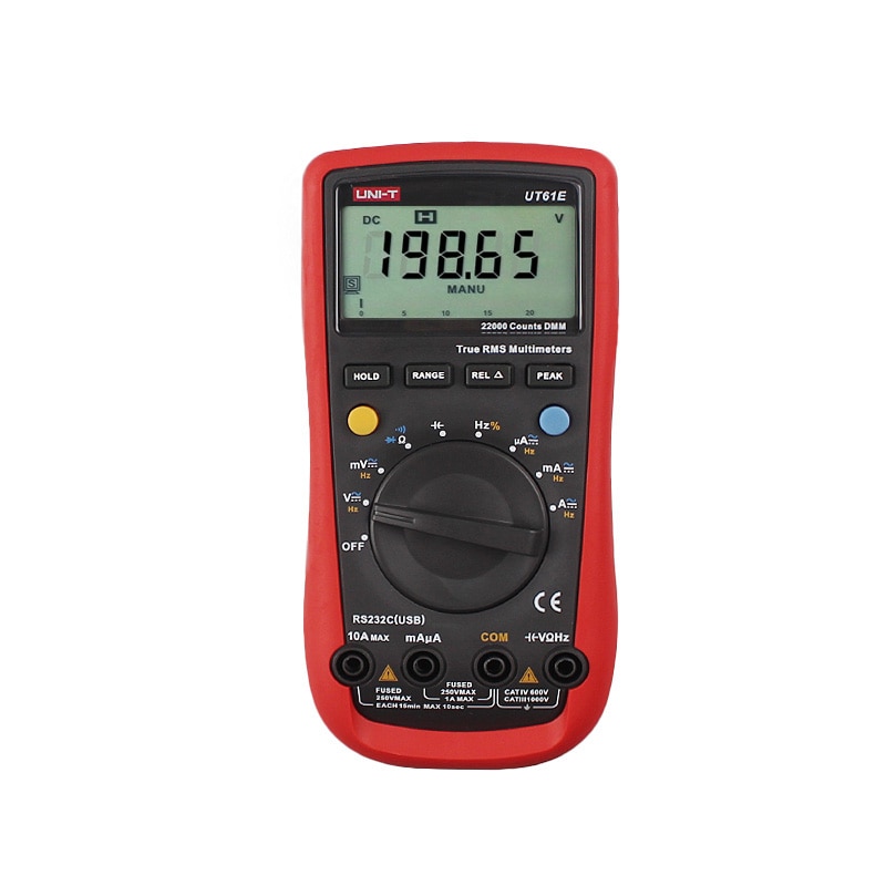 UNI-T Digitale Multimeter UT61E True Rms Auto Rang... – Grandado