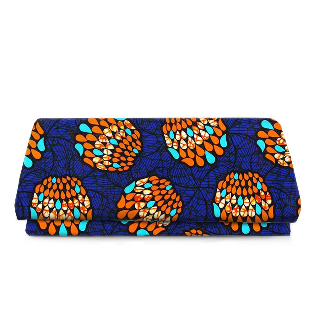 100% Cotton African Print Wax Fabric Traditional A... – Grandado