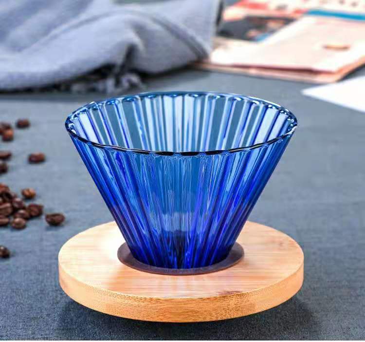 coffee pot glass v60 filter cold brew dripper bari... – Vicedeal