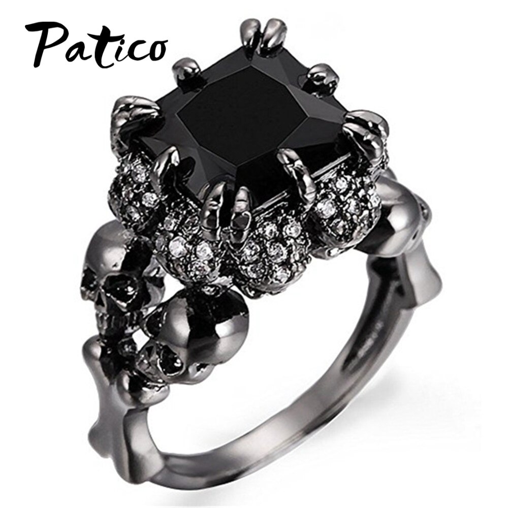 Statement 925 Sterling Silver Skull Skeleton Cubic... – Vicedeal