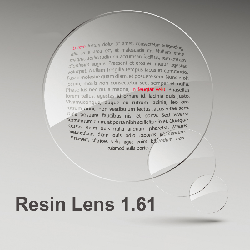 1.61 Index Resin Lens HMC UV Reflective Coating As... – Vicedeal